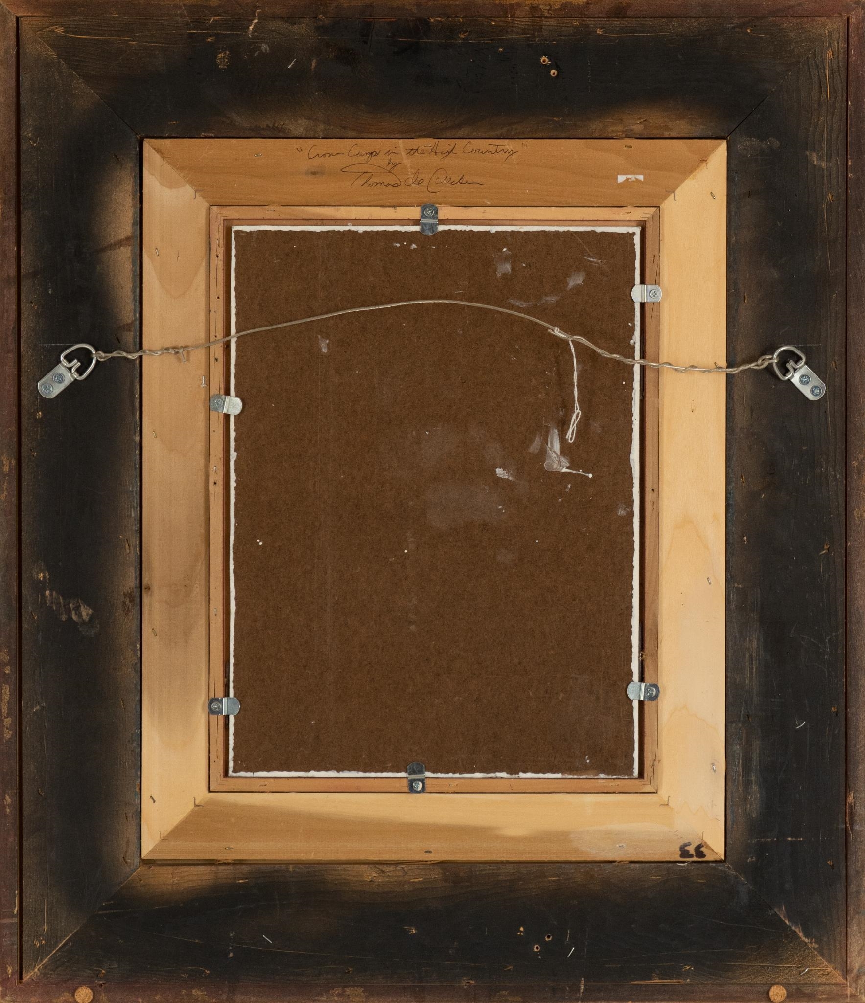 Thomas de Decker | Crow Camp in the High Country | MutualArt