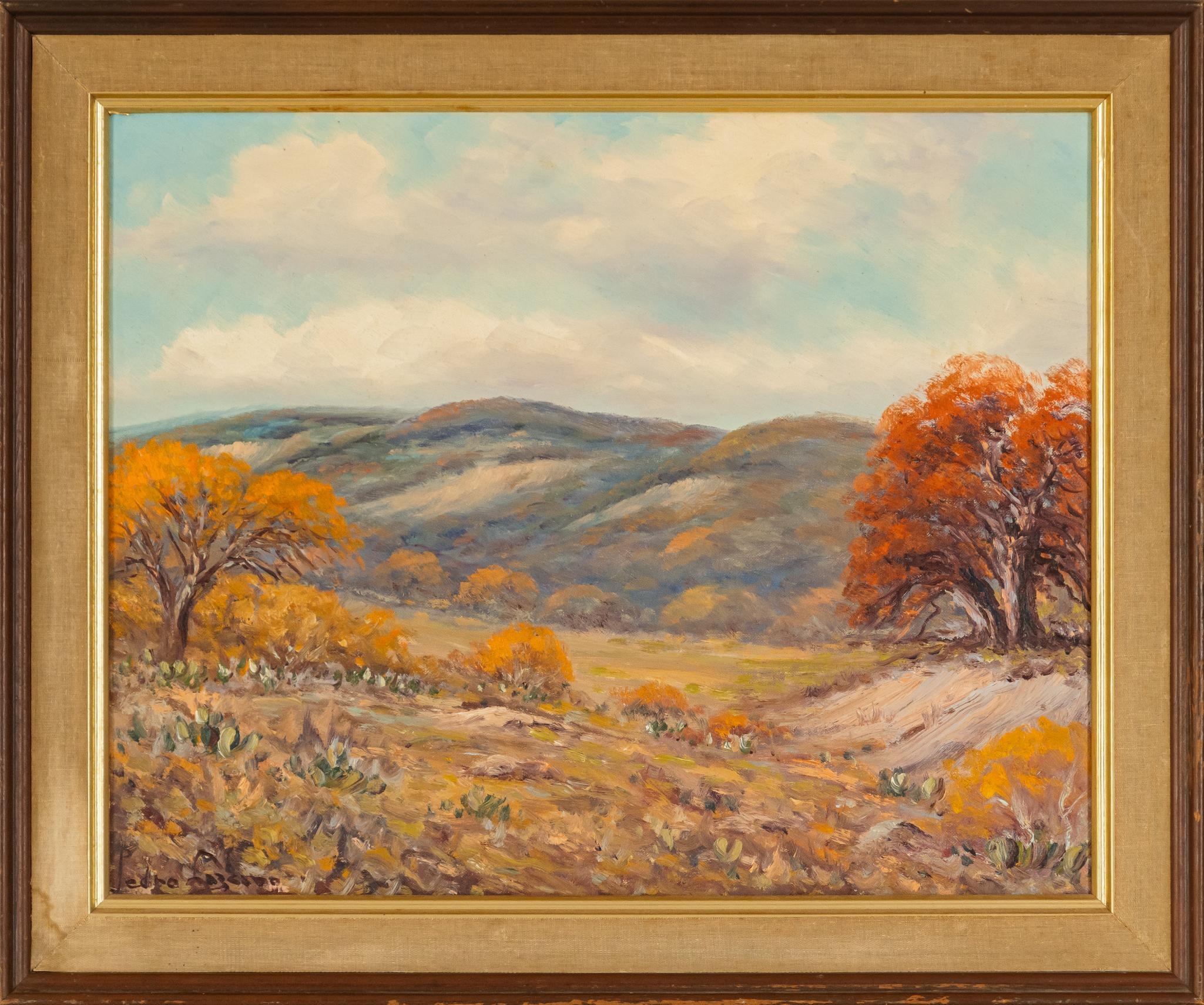 Pedro Lazcano | Autumn Scene | MutualArt