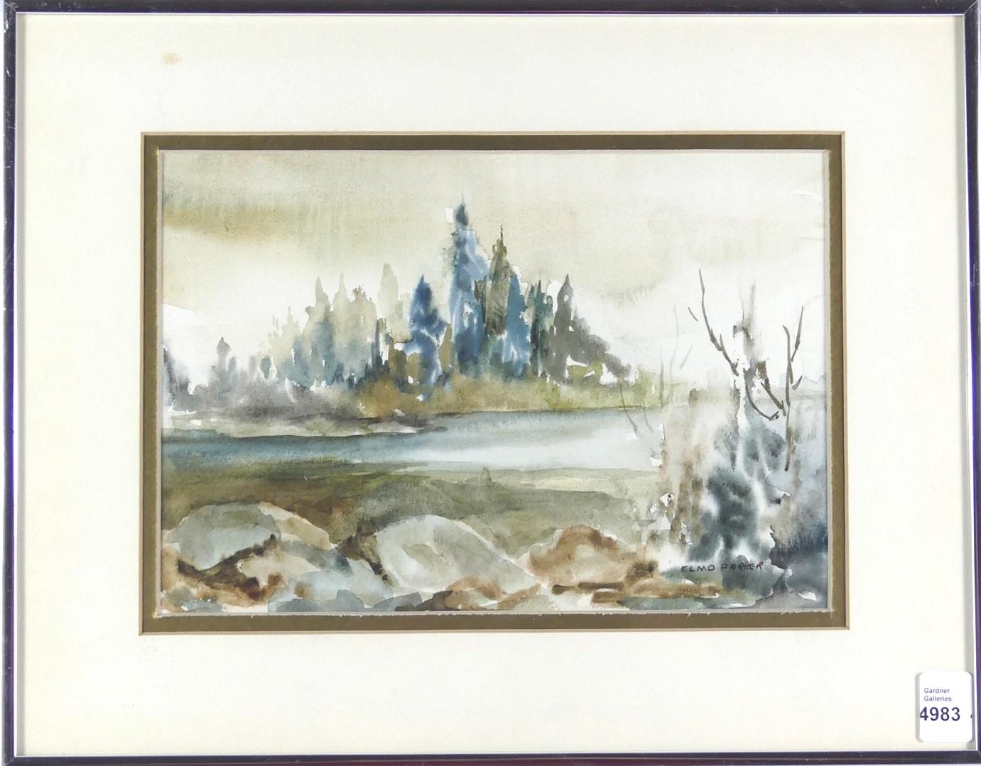 Elmo Parker | Untitled: Northern Impressionism | MutualArt