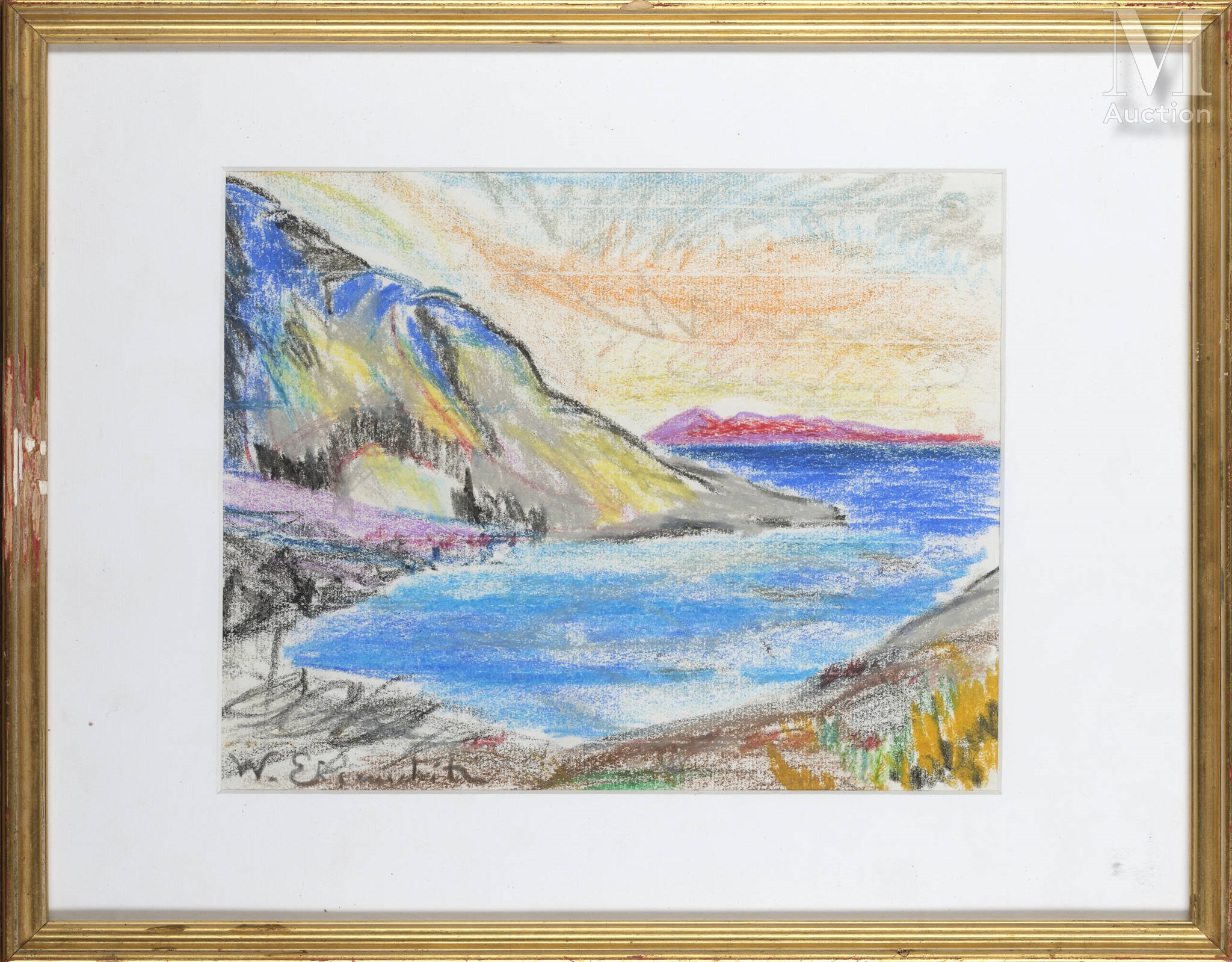 Willy Eisenschitz | La côte près de Marseille | MutualArt