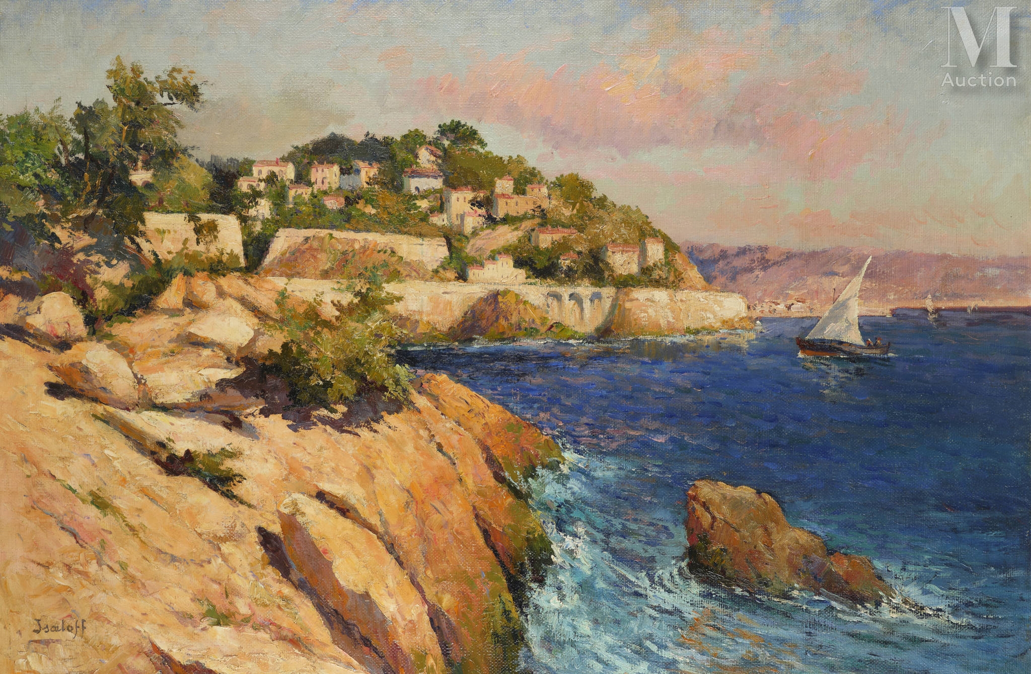 Alexandre Isailoff | La corniche à Marseille | MutualArt