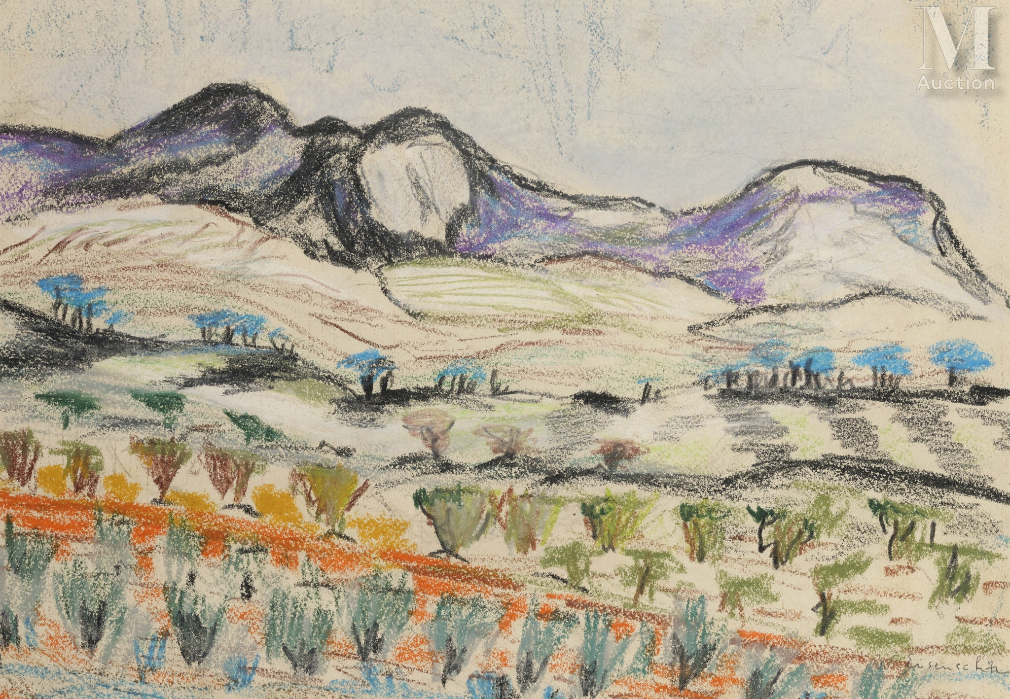 Willy Eisenschitz | Les montagnes dans le midi | MutualArt