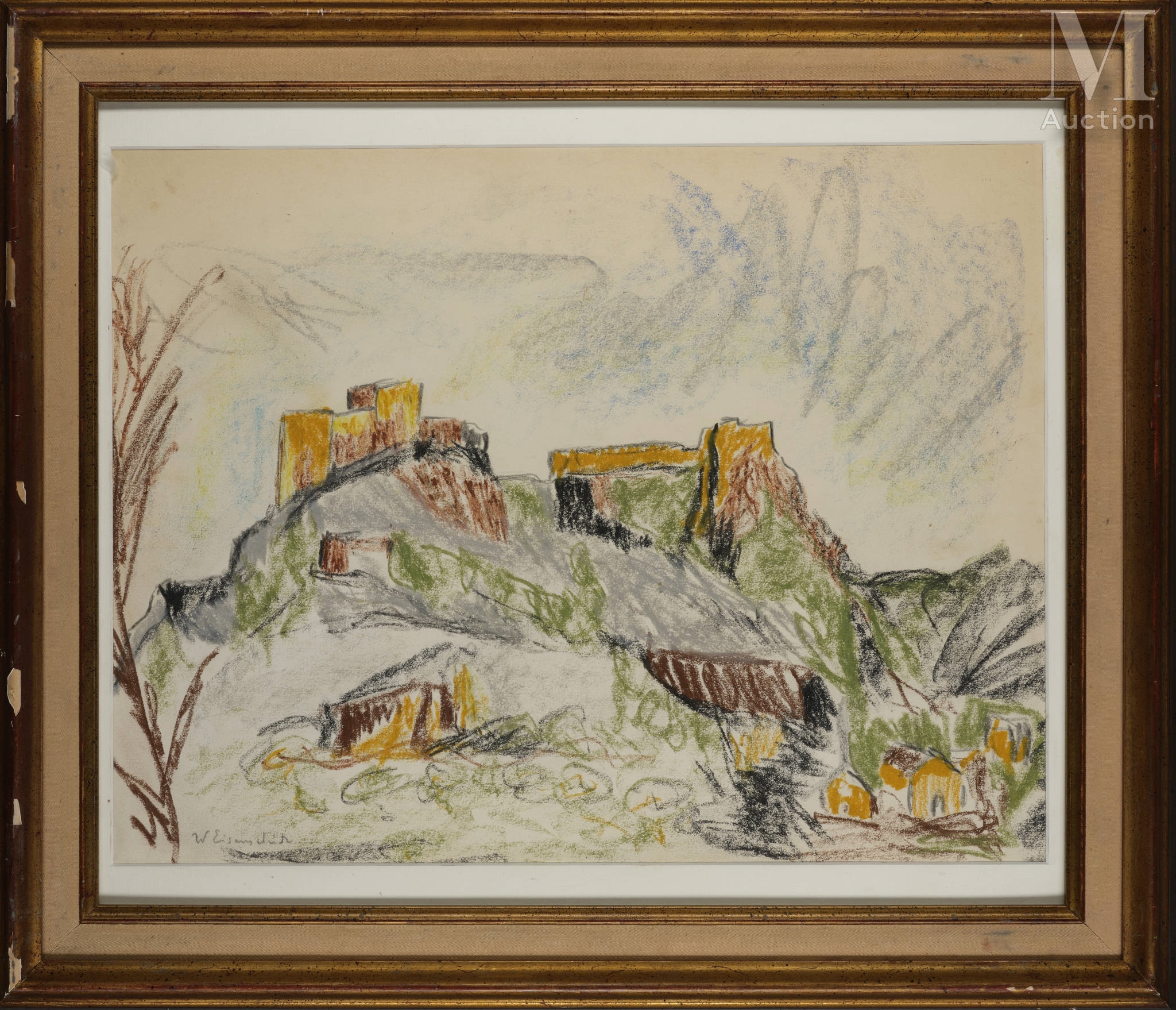 Willy Eisenschitz | Les Baux-de-Provence | MutualArt
