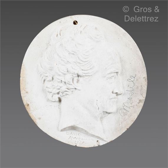 Pierre Jean David d'Angers | Portrait of Goethe | MutualArt