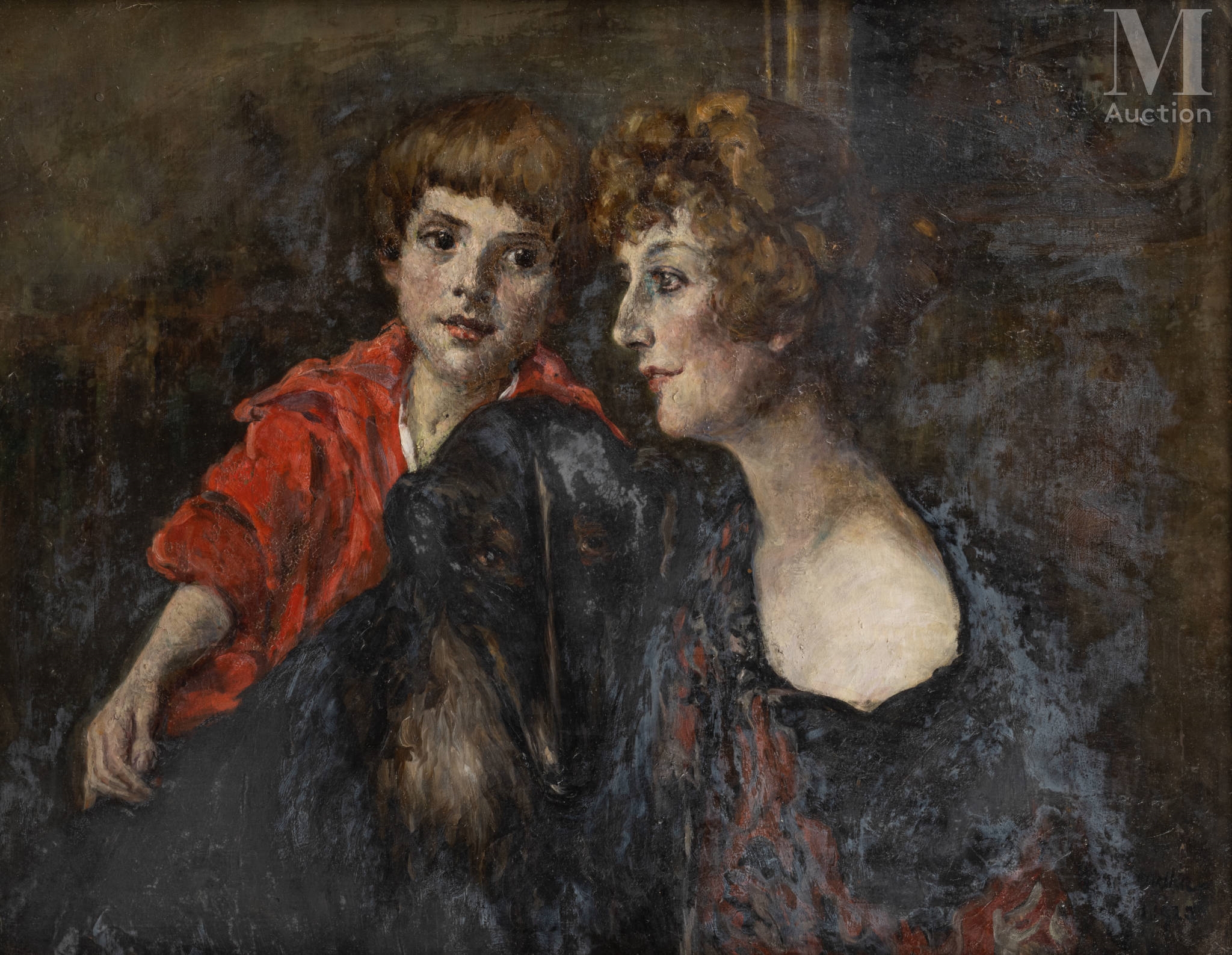 Ottolia Kraszewska | Mère et son enfant | MutualArt