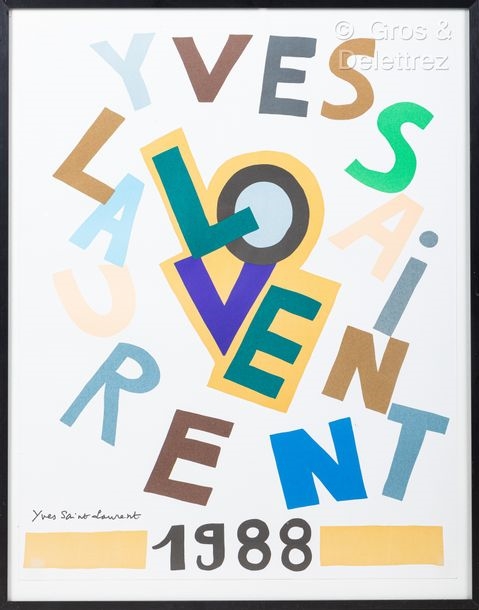 Yves Saint Laurent | Love (1988) | MutualArt