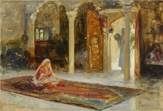 Frederick Arthur Bridgman | The Water Carrier | MutualArt