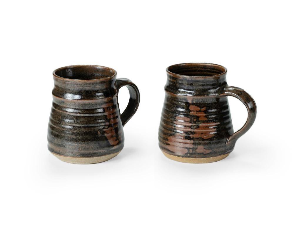 Harold Hughan | Stoneware Tankards | MutualArt