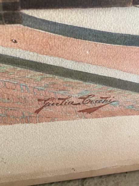 Giulia Cecchi | View of an architectural interior | MutualArt