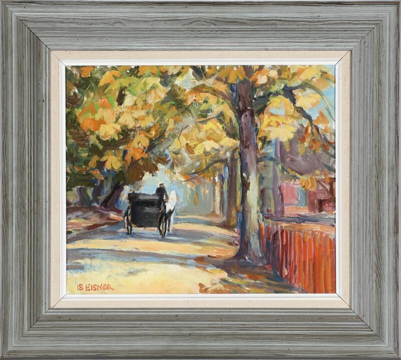 Ib Eisner | Kapervogn i efterårsskov | MutualArt