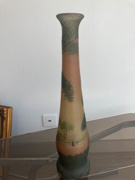 François-Théodore Legras | Soliflore vase with boat design | MutualArt