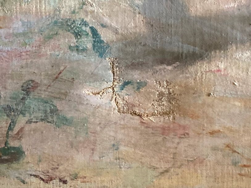 René Gerin | Young girl in the garden (1891) | MutualArt