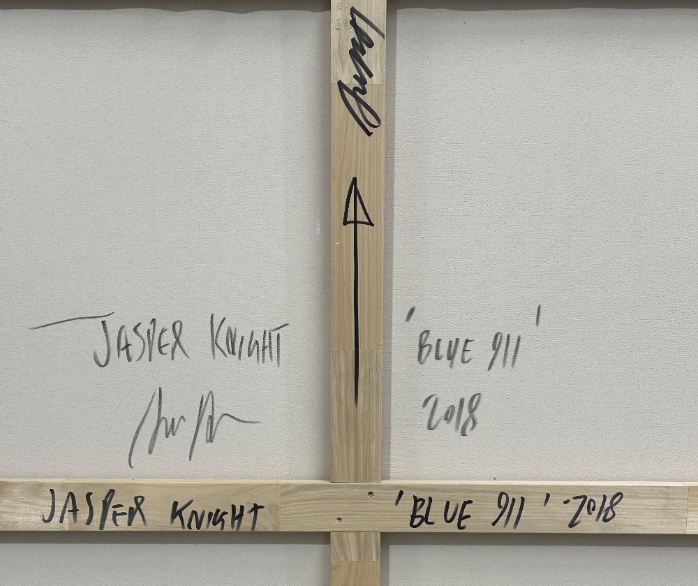 Jasper Knight | Blue 911 (2018) | MutualArt