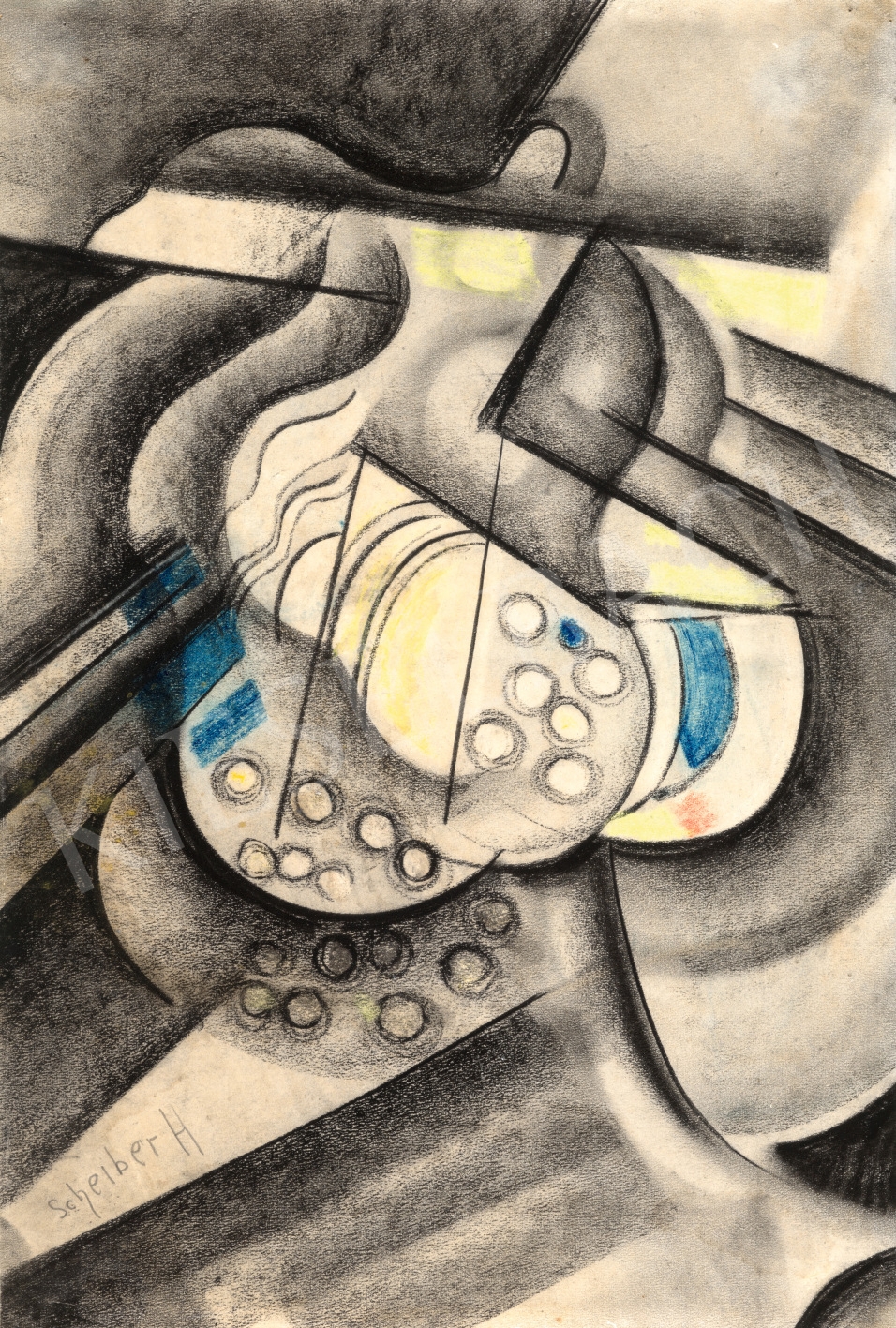 Hugó Scheiber | Dancer in Dotted Skirt | MutualArt