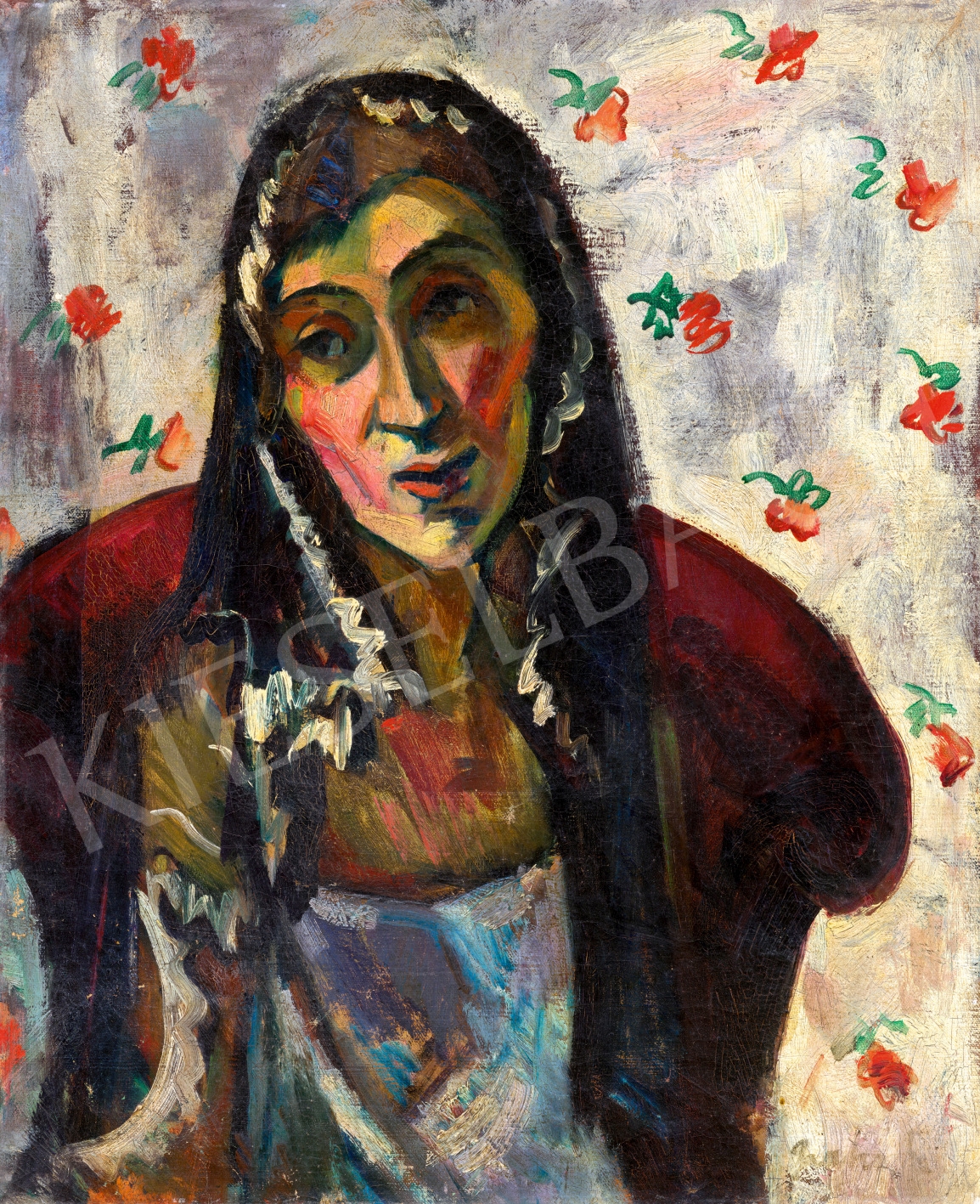 Margit Gráber | Woman in Prayer-Cloak | MutualArt