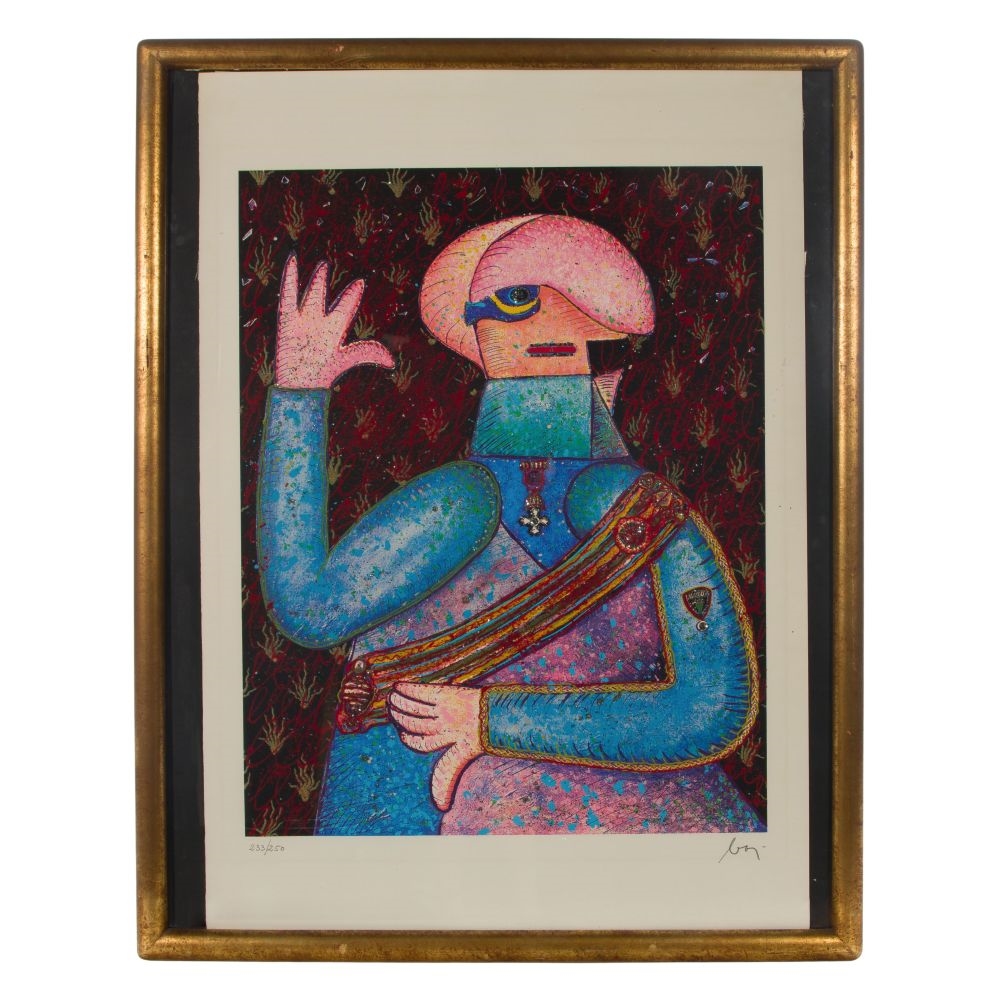 Enrico Baj | Baj Chez Baj Aristocrate (1972) | MutualArt