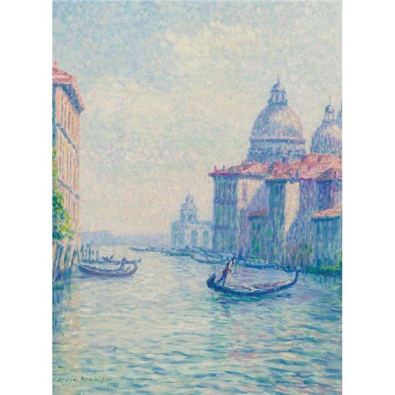 Caroline Helena Armington | Impressionistic view of Venice (1927 ...