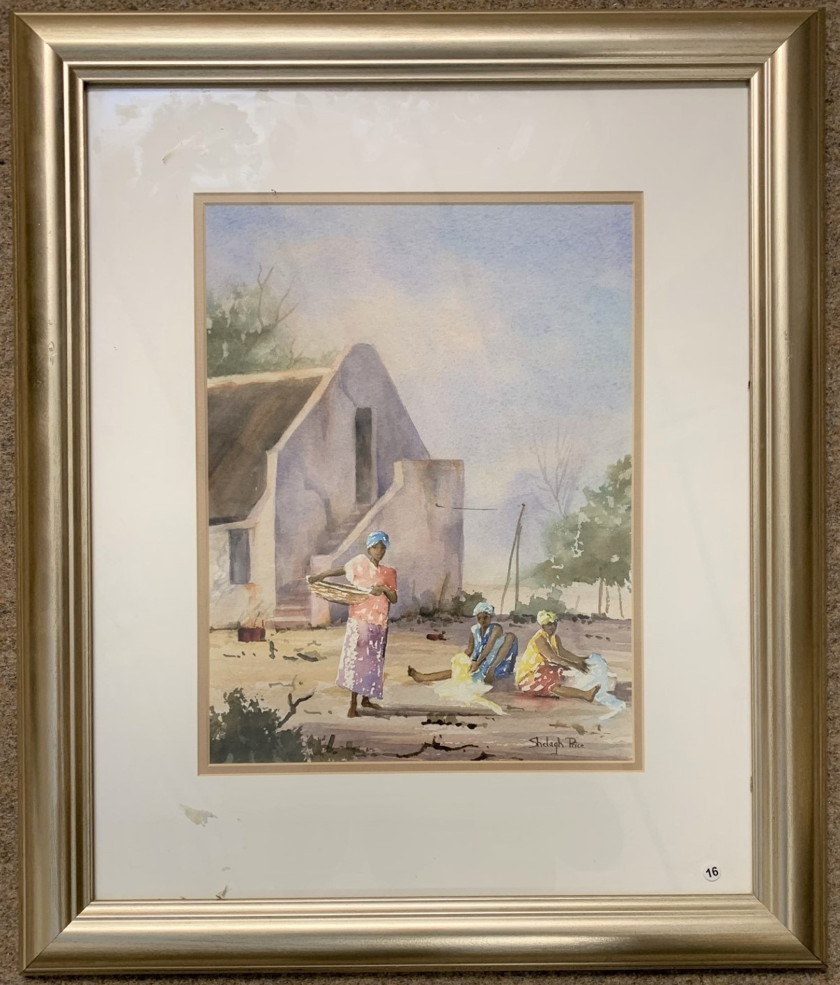 Shelagh Price | African woman at work | MutualArt