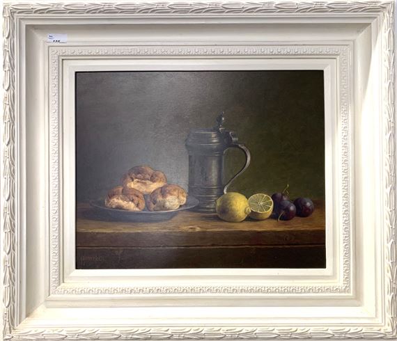 Hans Habraken | Still life study of a tankard | MutualArt