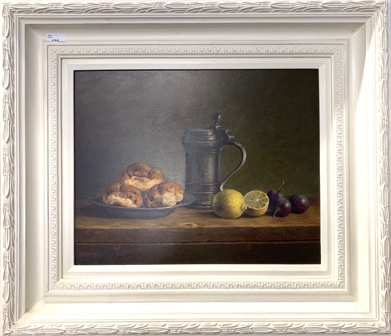 Hans Habraken | Still life study of a tankard | MutualArt