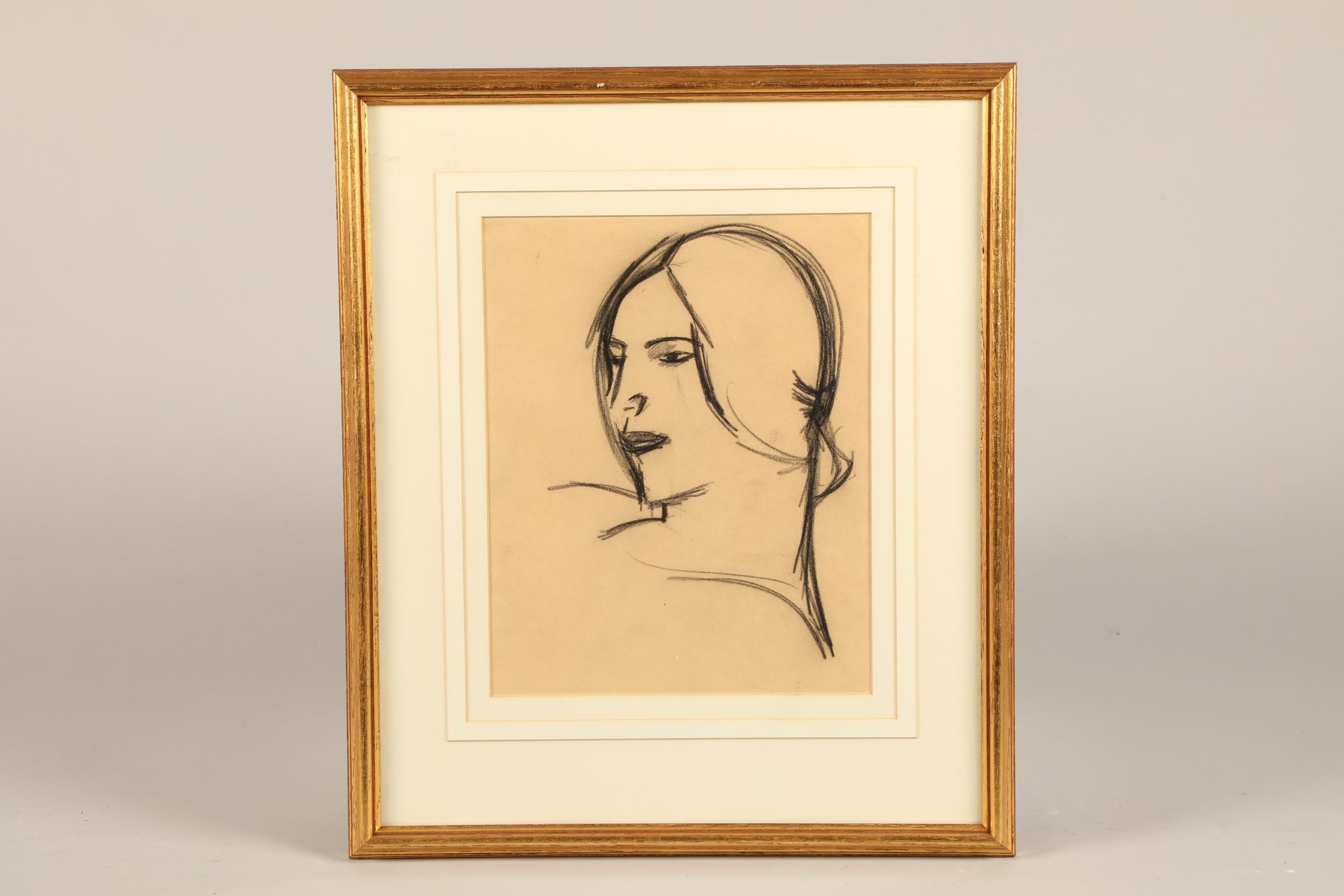 John Duncan Fergusson | 'Study of a Lady' | MutualArt