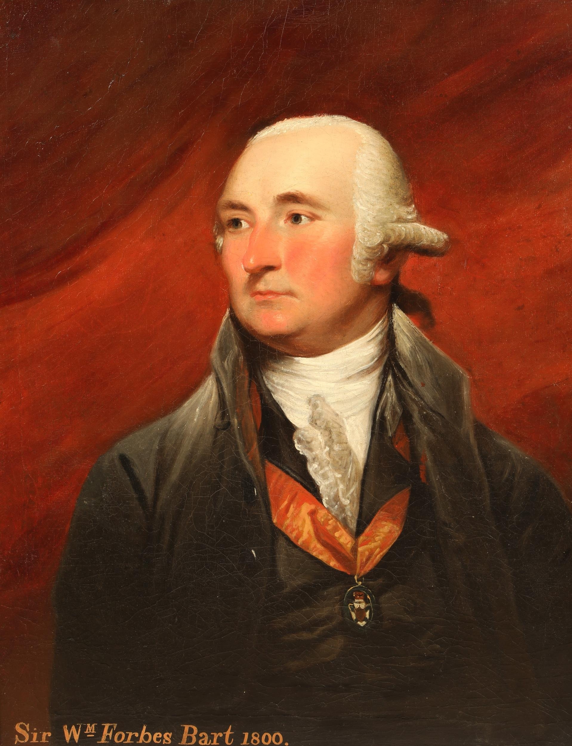 Sir Joshua Reynolds | Portrait of Sir William Forbes | MutualArt
