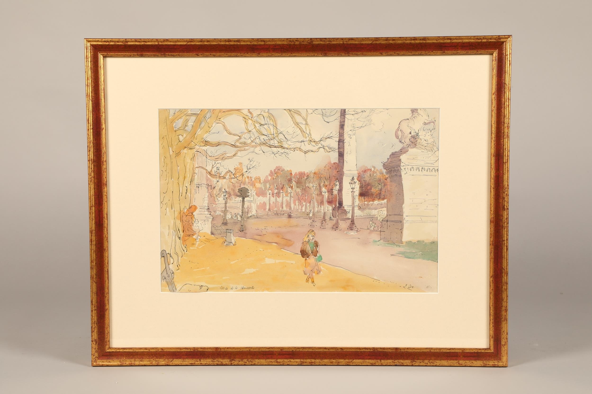 William D. Clyne | Montmartre and Place De La Concorde (1922) | MutualArt