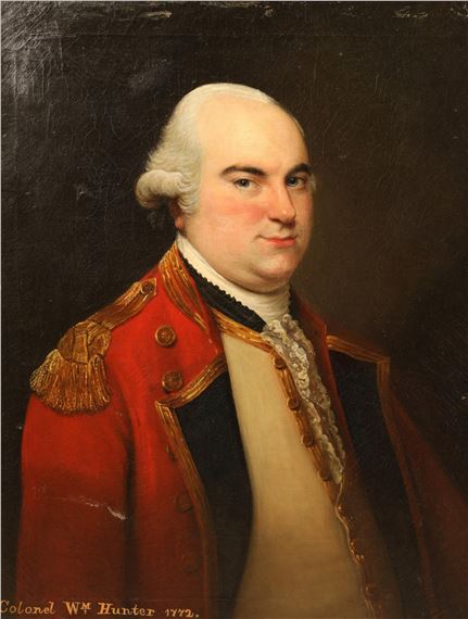 David Martin | Portrait of Colonel William Hunter (1772) | MutualArt