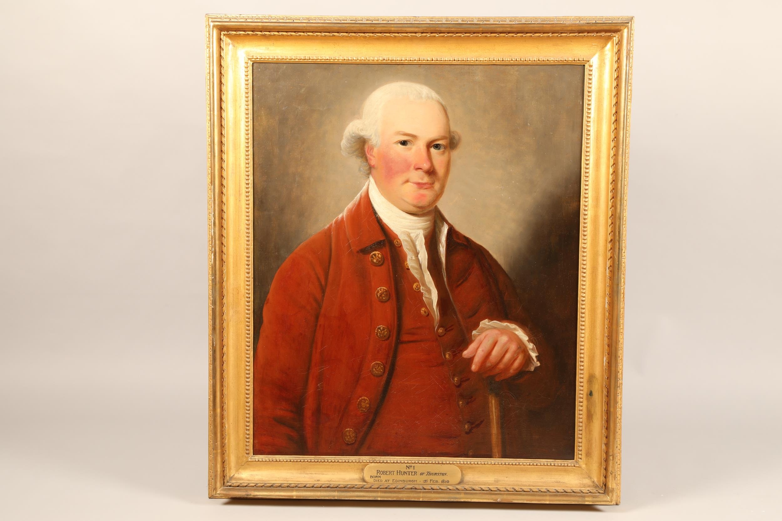 David Martin | Portrait of Robert Hunter of Thurston (d. 1810) | MutualArt