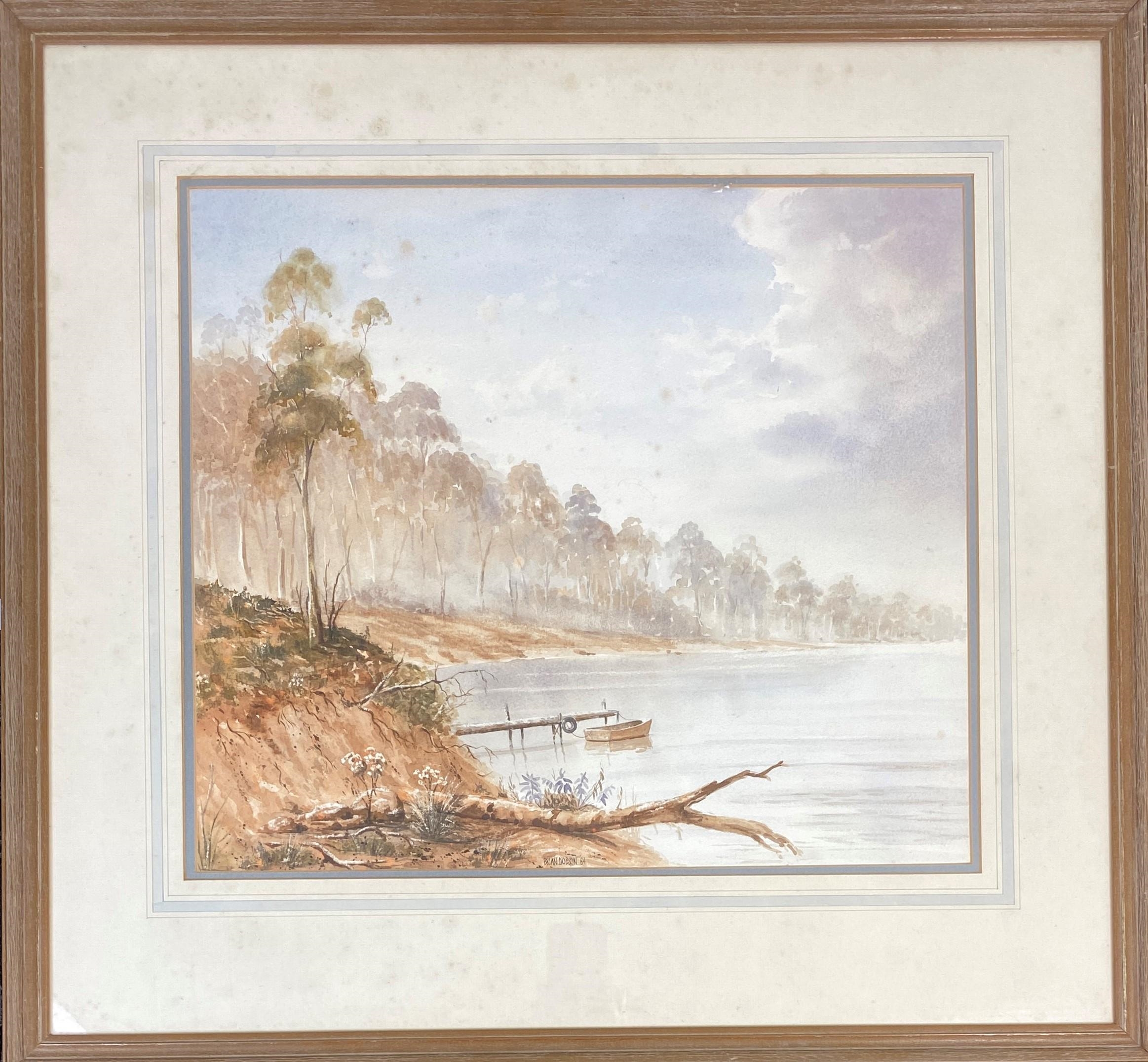 Brian Dobson | The River Bank 1984 (1947) | MutualArt