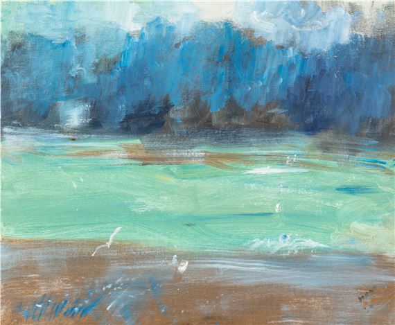 Hugh Cronyn | THE THAMES AT LOW WATER | MutualArt