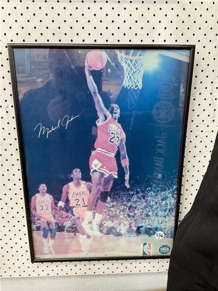 Michael Jordan | FRAMED MICHAEL JORDAN PRINT | MutualArt