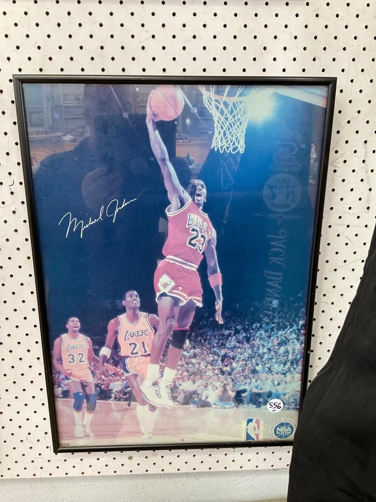 Michael Jordan | FRAMED MICHAEL JORDAN PRINT | MutualArt