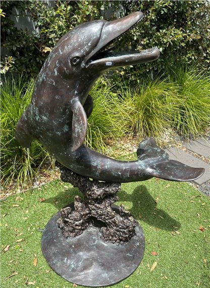 Mario F. Nardini | Dolphin Water Feature (monumental) | MutualArt