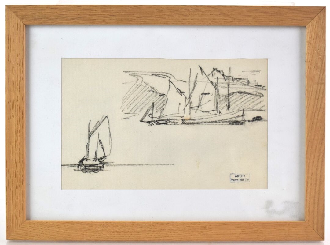 Pierre Brette | Voilier en mer | MutualArt