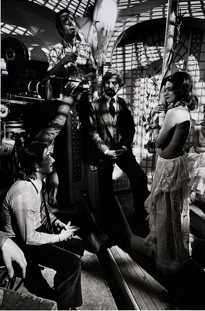 Jean-Loup Sieff | Corinne Cléry and Just Jaeckin on the set of the film ...