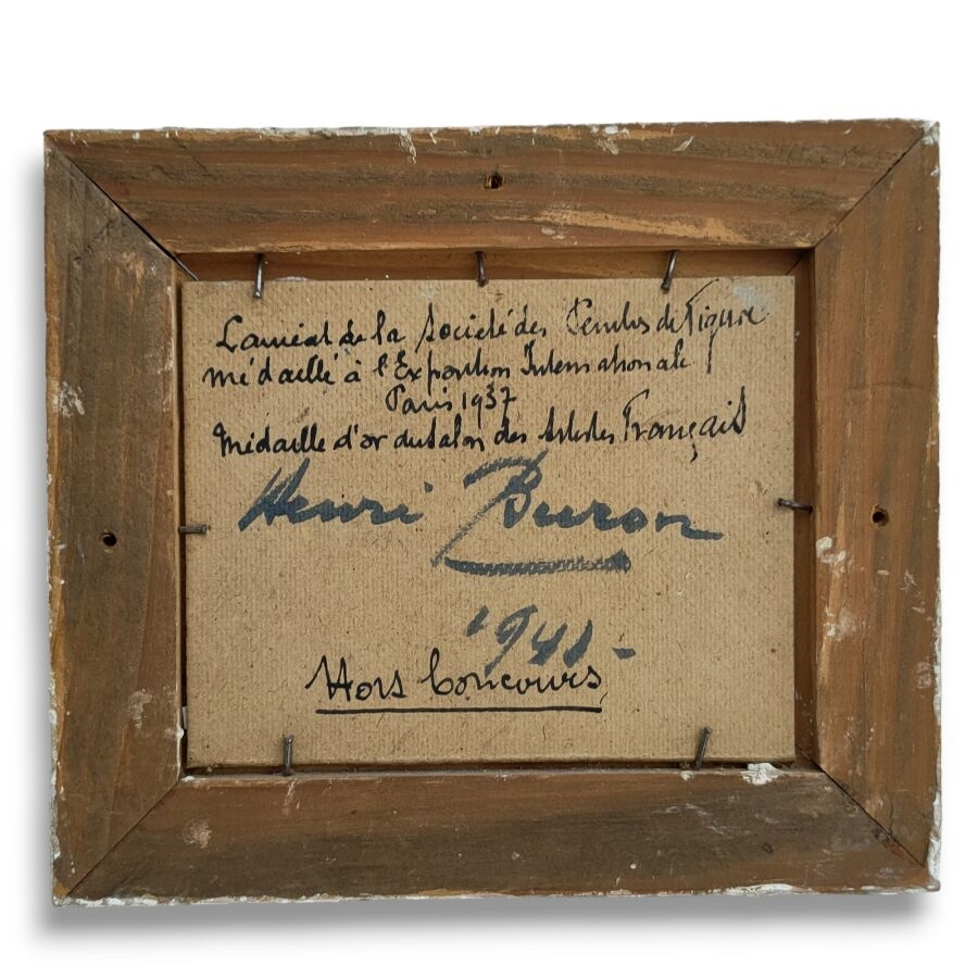 Henri Lucien-Joseph Buron | LE MARCHÉ AUX POISSONS DEVANT LES BATEAUX ...