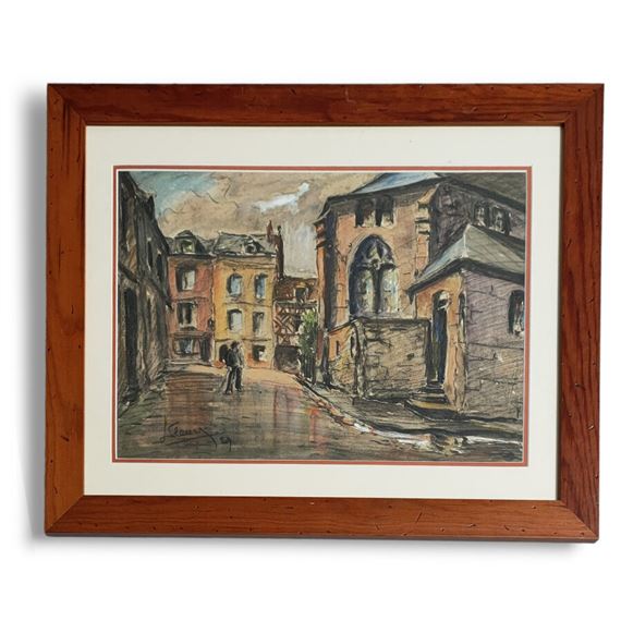 J. Fleury | HONFLEUR (1929) | MutualArt