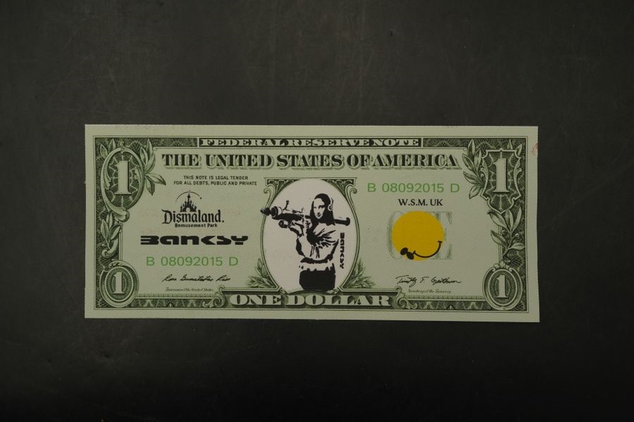 Banksy | Mona Lisa (2015) | MutualArt