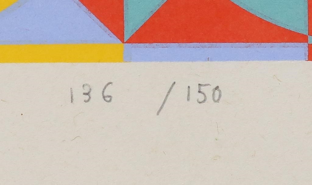 Toshinobu Onosato | Toshinobu Onosato Serigraph Untitled | MutualArt