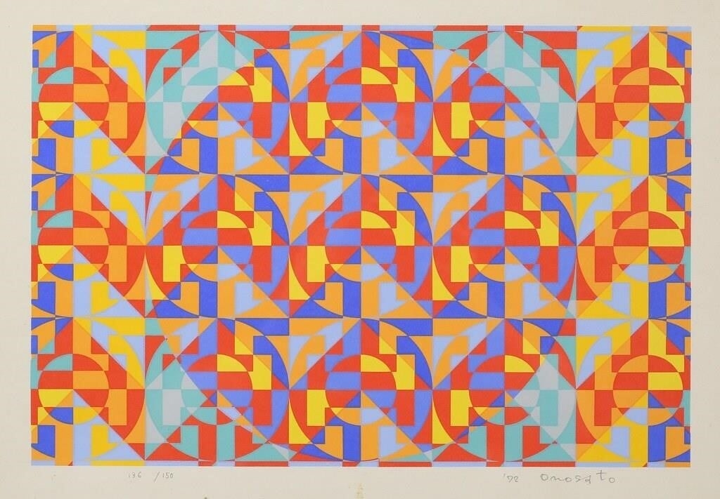 Toshinobu Onosato | Toshinobu Onosato Serigraph Untitled | MutualArt