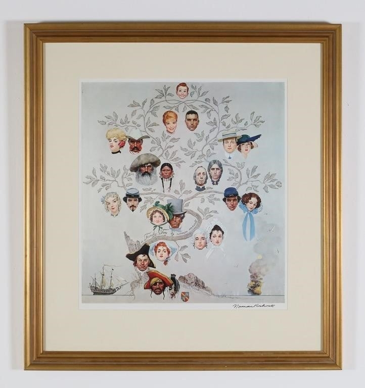 Norman Rockwell | Family Tree | MutualArt