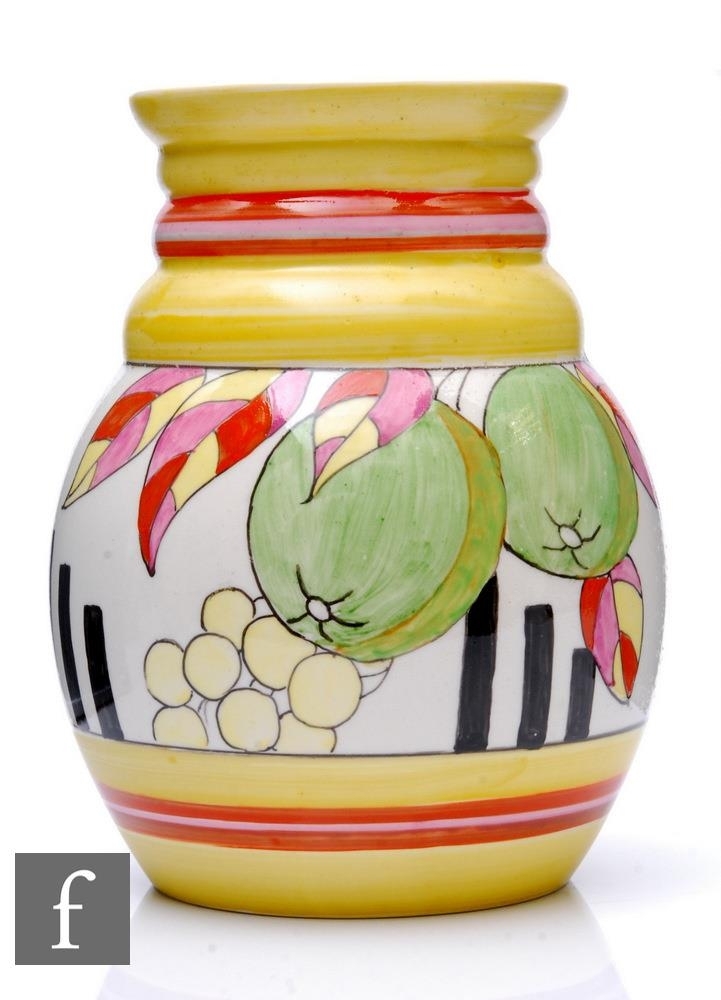 Clarice Cliff | A contemporary Bizarre Craft pottery vase by Bizarre ...