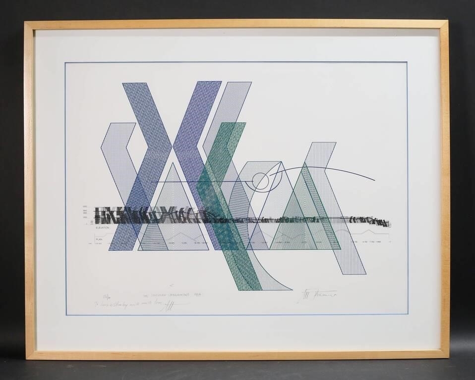 Art Brenner | wall sculpture; The Chevron Variations | MutualArt