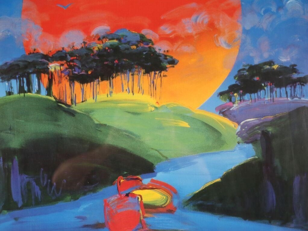 Peter Max | Without Borders (1989) | MutualArt