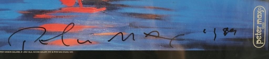 Peter Max | Without Borders (1989) | MutualArt