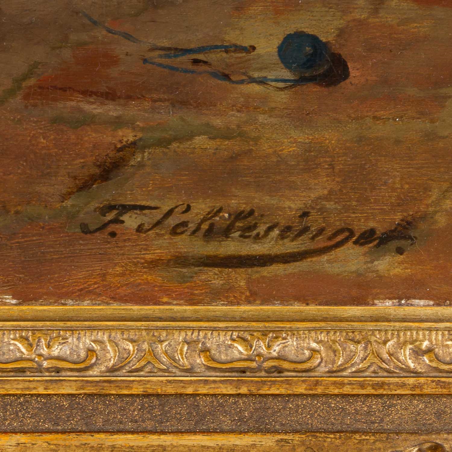 Felix Schlesinger | Hausierer bei Familie | MutualArt