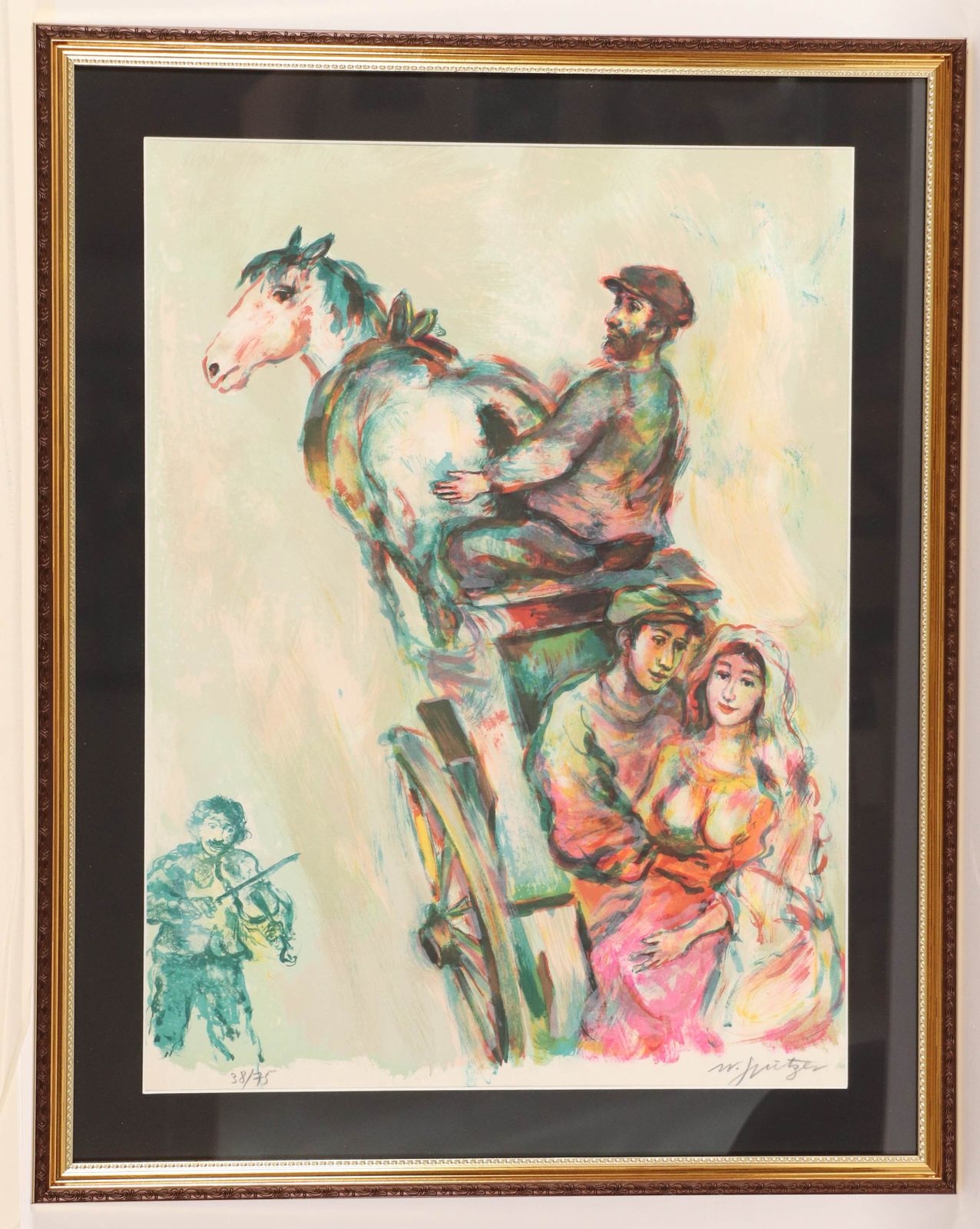 Walter Spitzer | Le retour des mariés | MutualArt