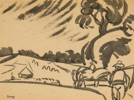 Jules Émile Zingg | Reapers | MutualArt