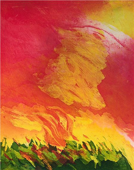 Rainer Fetting | Feuer. (1976) | MutualArt